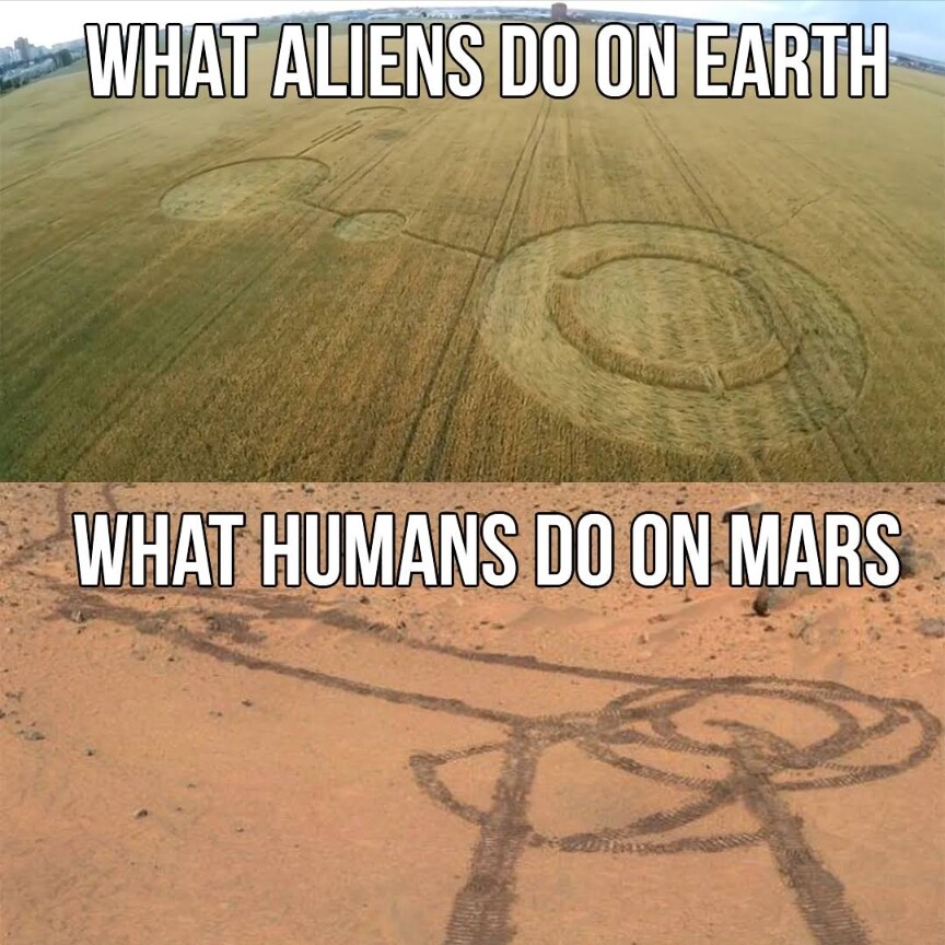 Crop Circles. - The Vette Barn