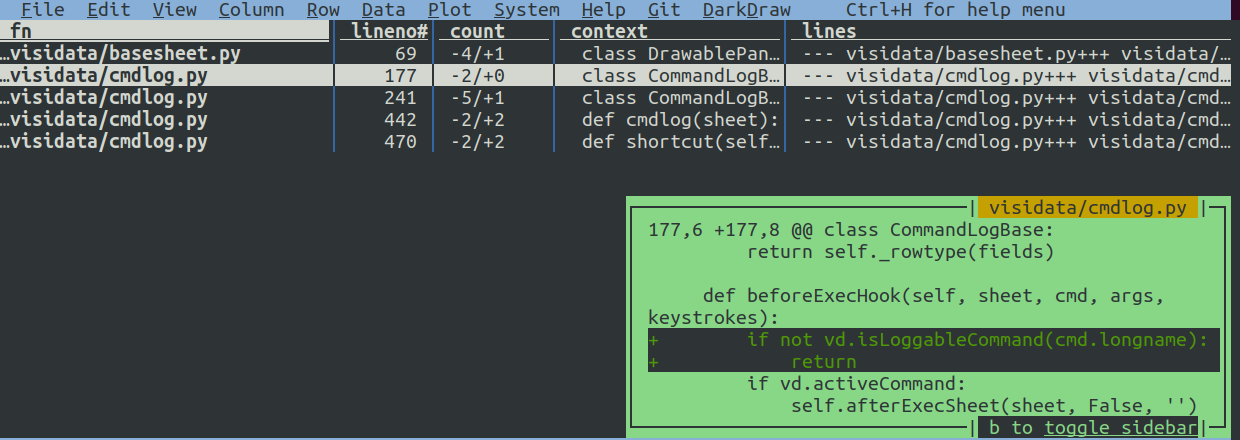 VisiData (@visidata@fosstodon.org) - Fosstodon