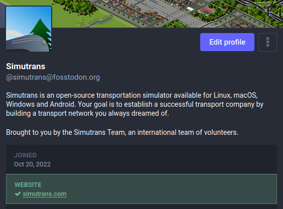 Simutrans (@simutrans@fosstodon.org) - Fosstodon