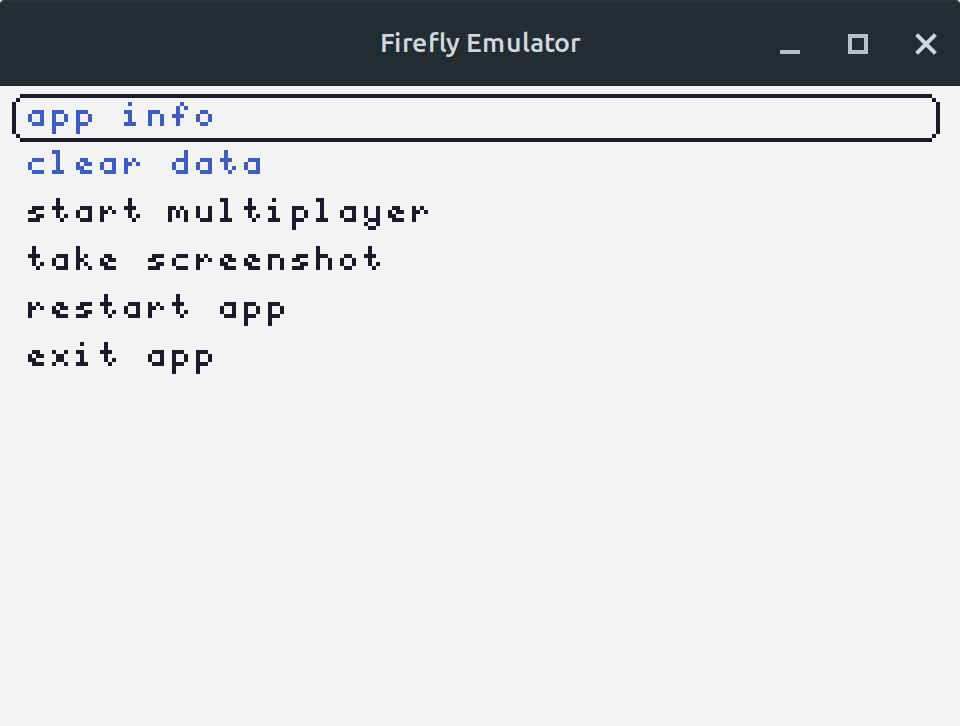Firefly Zero (game console) (@fireflyzero@fosstodon.org) - Fosstodon