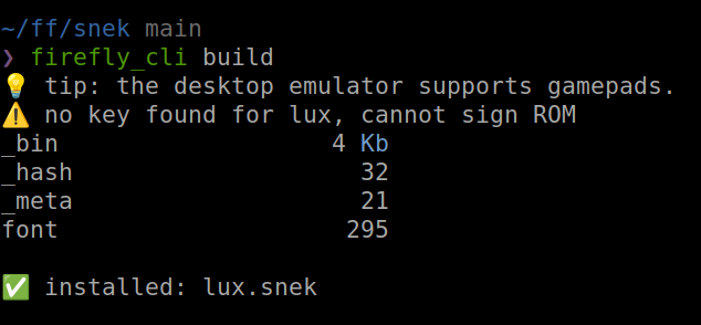 Firefly Zero (game console) (@fireflyzero@fosstodon.org) - Fosstodon